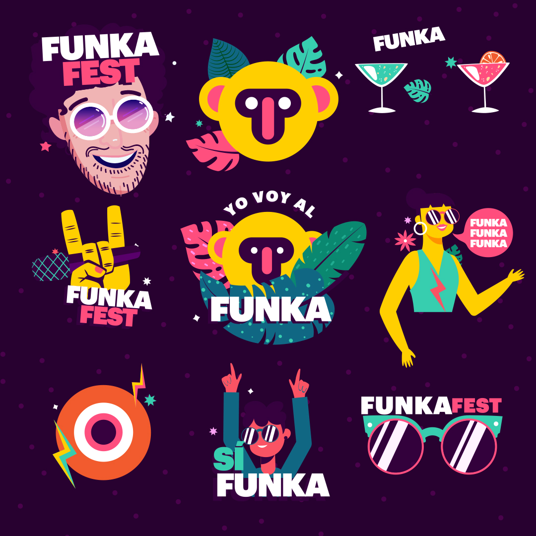 Funka Fest 2019 Animations - Stu Kelly